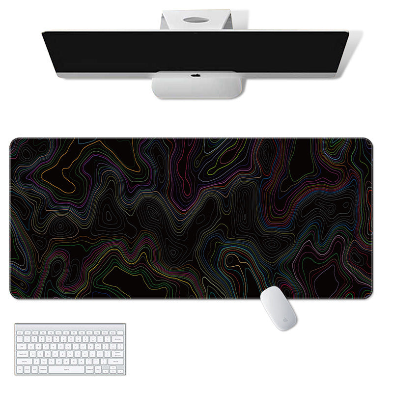 Spectrum Contours Desk Mat – Premium Extended Mousepad (Multiple Sizes ...